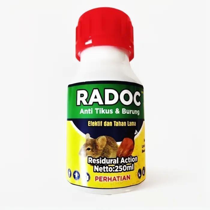 Racun Pengusir Tikus & Burung RADOC 500 EC Original 250ml | Lazada ...
