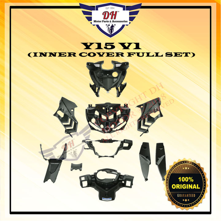 Y150 ZR (ORIGINAL) INNER COVER FULL SET YAMAHA Y15 LC150 EXCITER | Lazada