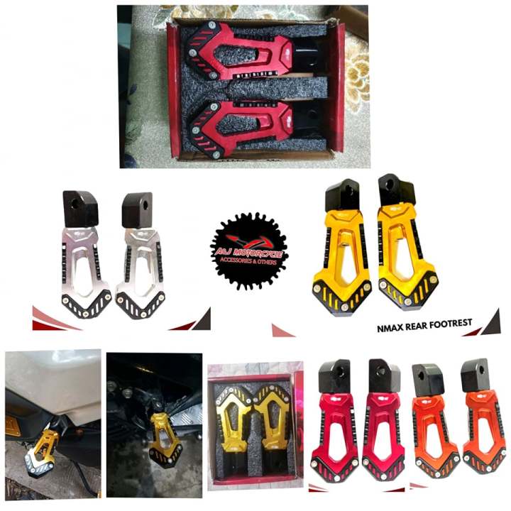 FOOTREST ALLOY FOR YAMAHA NMAX/AEROX | Lazada PH