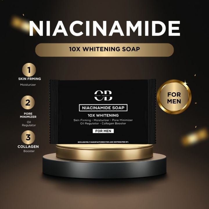 Original Niacinamide Whitening Soap For Men Lazada Ph