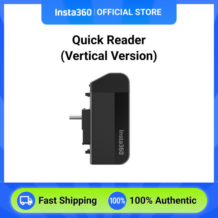 Insta360 Quick Reader (Vertical Version) for Insta360 ONE X2, ONE RS 1 ...