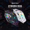 EasyPC | Keytech Cyborg ROG Micro ATX Gaming PC Case Black Or White ...