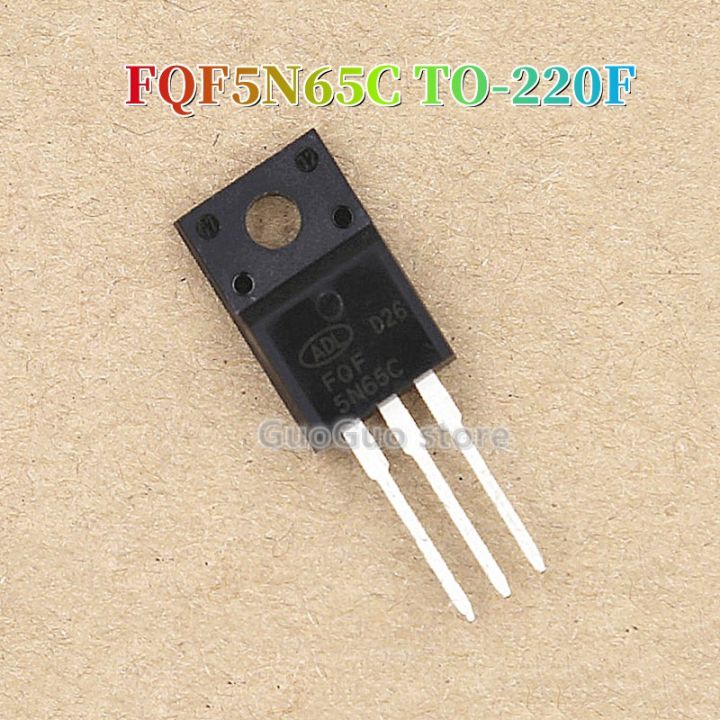 10pcs FQF5N65C TO-220F 5N65C TO220F 5A/650V N-channel MOSFET transistor New Original | Lazada PH