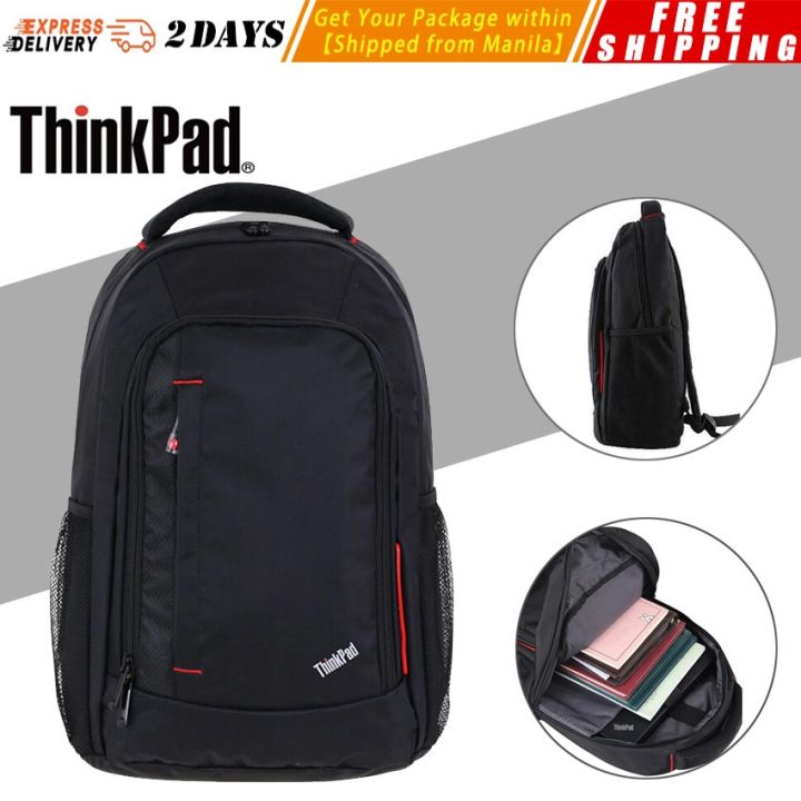 【ThinkPad】Lenovo Laptop Backpack For Computer Backpacks Male Waterproof ...