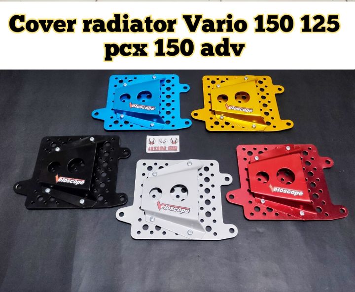 Cover Radiator Variasi Vario 150 125 - PCX - ADV Full CNC / Tutup ...