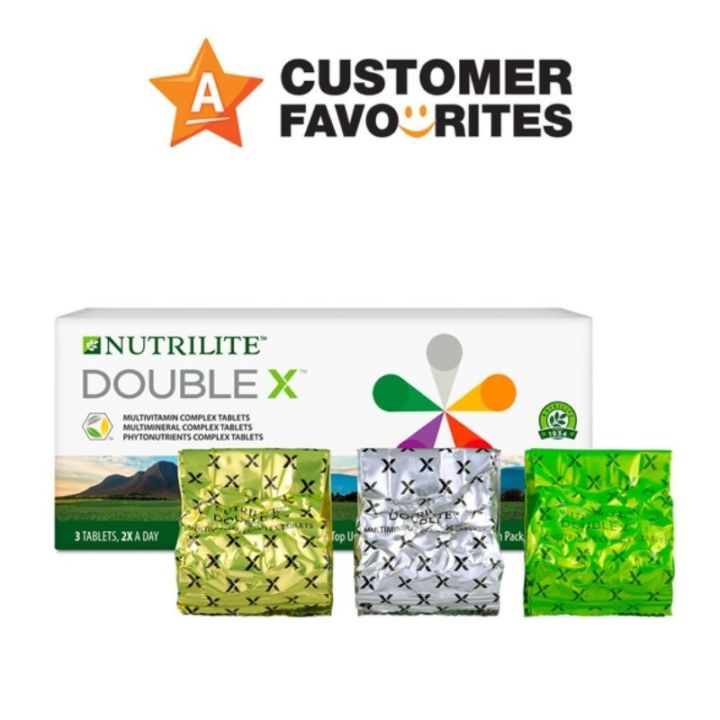 ♂Nutrilite DOUBLE X – Refill Pack 31-Day Supply | Lazada