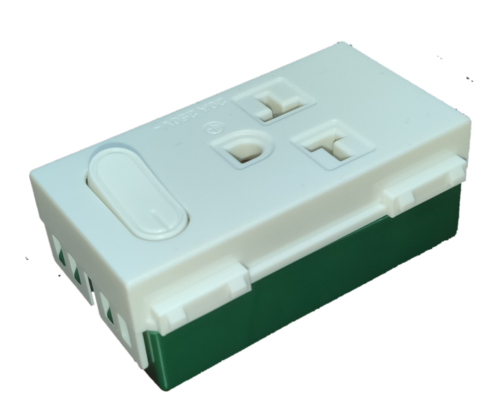 Aircon Outlet Wide Series with Switch 20A 250V ( Omni) WWA-501/S ...