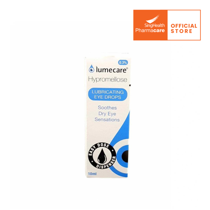 Lumecare Hypromellose 0.3% EyeDrops 10ml | Lazada Singapore