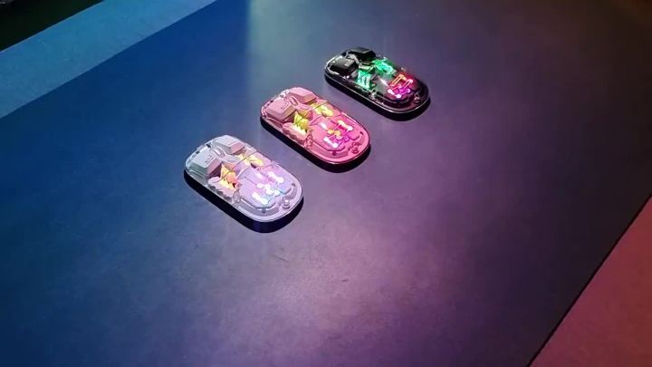 New Dual-Mode Wireless Mouse 2.4G/ Bluetooth 5.0 Charging Transparent ... New Dual-Mode Wireless Mouse 2.4G/ Bluetooth 5.0 Charging Transparent ...