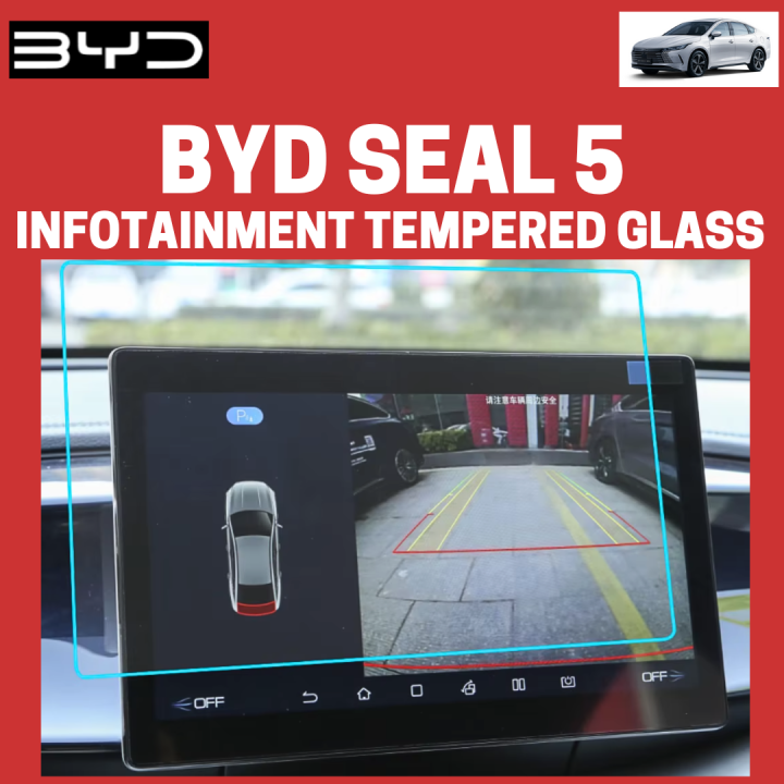 BYD SEAL 5 DMI 2025 Car Infotainment Tempered Glass Screen Protector ...