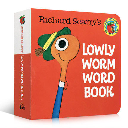 milu Richard Scarry's Lowly Worm Word Book Elementary stage vocabulary ...