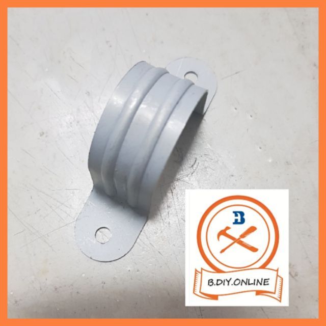 IRON SADDLE PIPE CLIPS / U Shaped Saddle Clamp Clip Pipe Strap/水喉铁U夹 ...