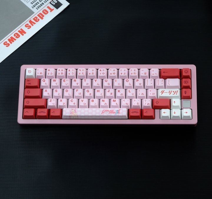 【Keycap Only】Clone GMK Darling Keycap Cherry Profile PBT Sublimation ...