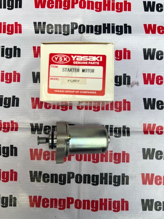 STARTER MOTOR FURY125/AURA YSK BRAND | Lazada PH