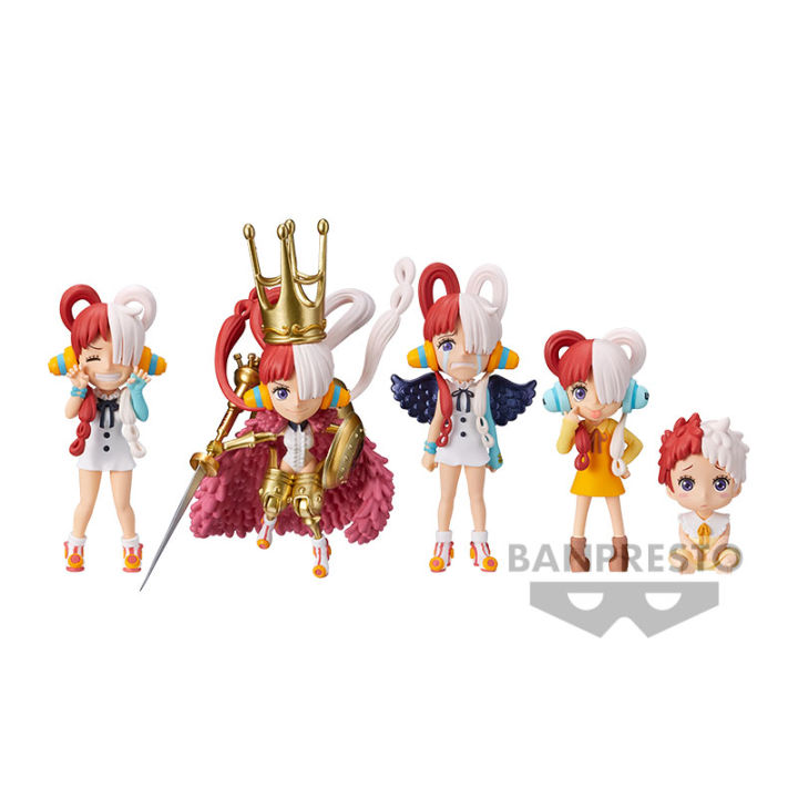 Bandai(บันได) BANPRESTO WCF SET-5- ONE PIECE FILM RED WORLD COLLECTABLE ...