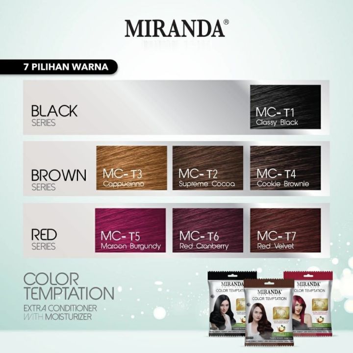 Miranda Hair Color Temptation | Lazada Indonesia