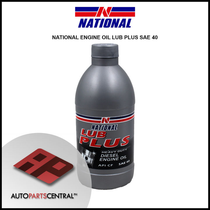 National Engine Oil Lub Plus Sae 40 Liter | Lazada PH