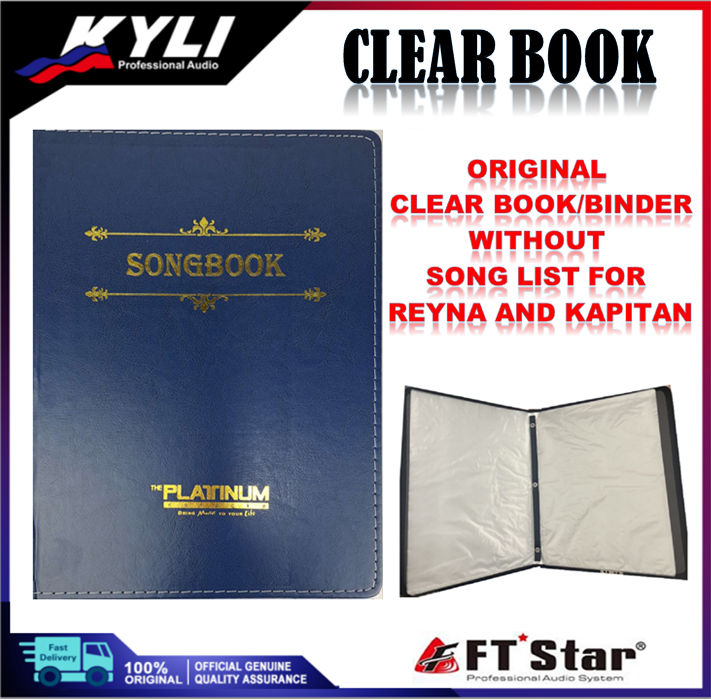 CLEAR BOOK ONLY 100 PAGES PLATINUM ORIGINAL CLEAR BOOK.. | Lazada PH