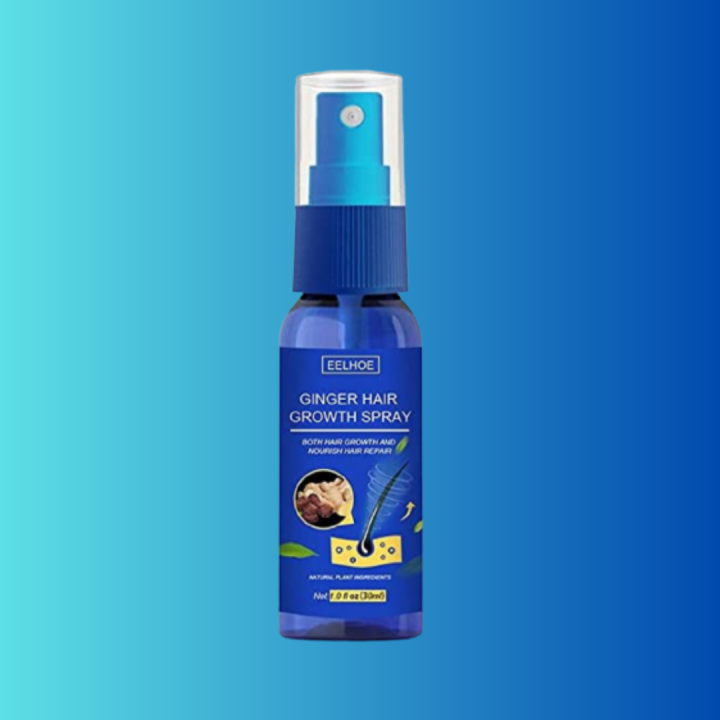 Eelhoe Ginger Hair Growth Spray Hair Regrowth Liquid Anti-Baldness ...