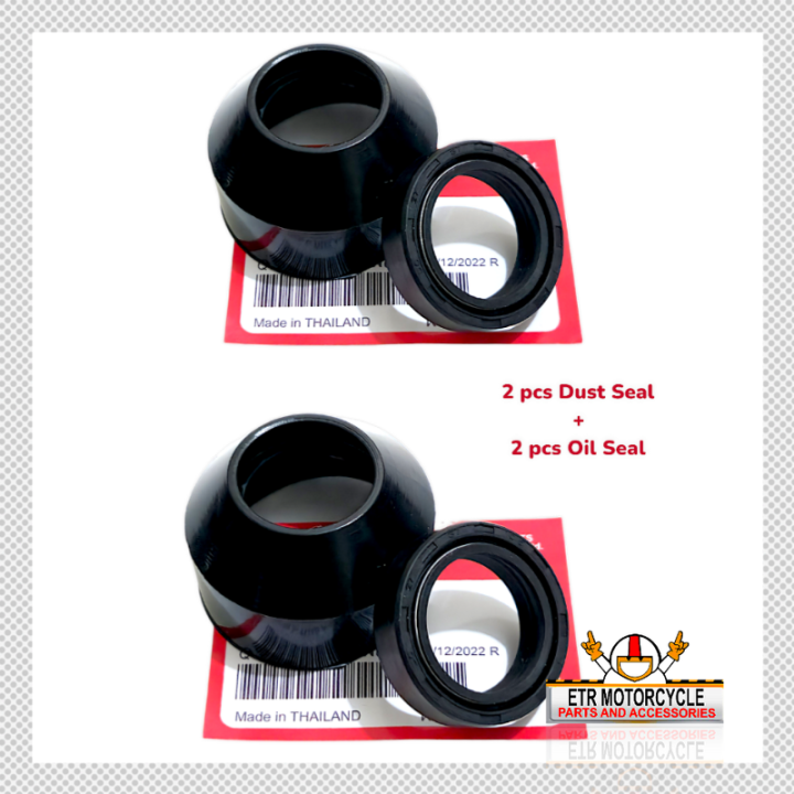 Honda TMX 125 Alpha Front Suspension Fork Oil & Dust Seal Kit | Lazada PH