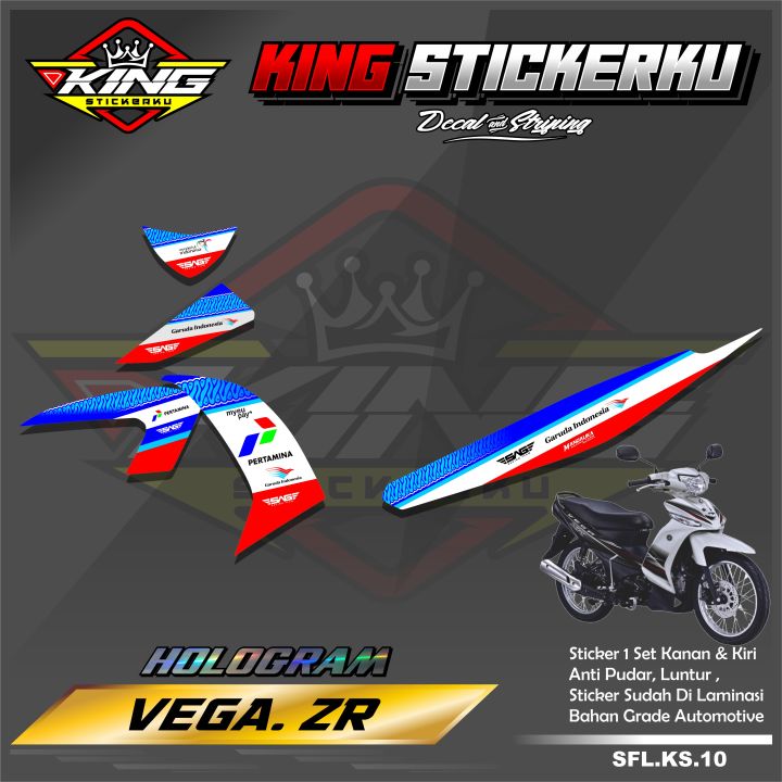Sticker Striping List Variasi Vega ZR - Stiker Striping Motor Vega ZR ...