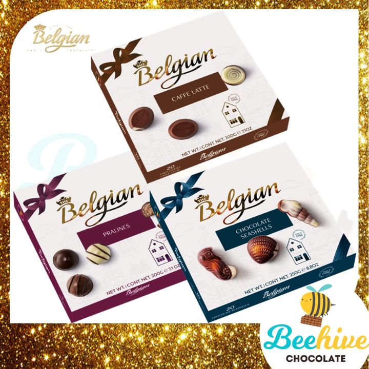 Belgian Chocolate Pralines 200g/250g (Assorted Flavours) | Lazada