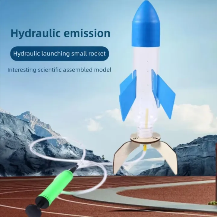 DIY Rocket Sprinklers Toys Water Splash Rocket Outdoor Water Play Toy ...