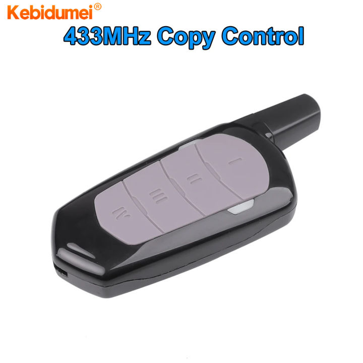 Kebidumei 433MHz Wireless Auto Copy Remote Controller Universal 4 Keys ...
