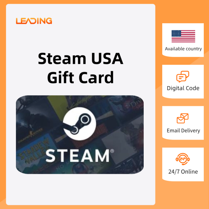 [STEAM USA] STEAM Wallet Codes⚡$5-$150 Official GIFT CARD — ⚡[EMail ...