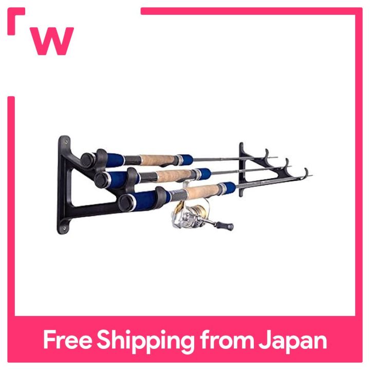 Rod Holder Wall Mount Type Rod Stand 3 Rods Storage Plastic | Lazada PH