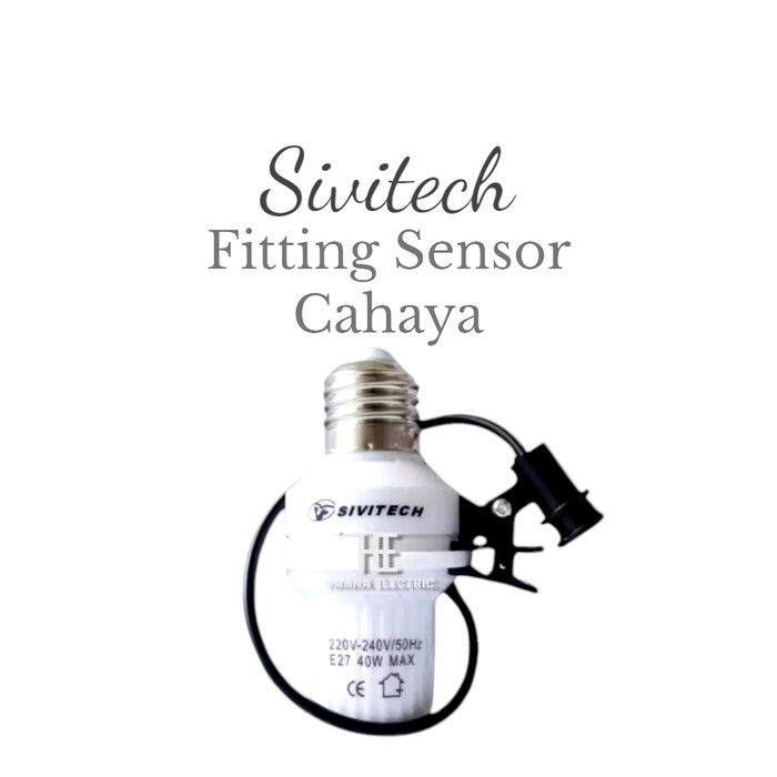 Fitting Sensor Cahaya / Fitting Sensor Otomatis Menyala | Lazada Indonesia