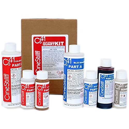 CineStill Cs41 Color Simplified 2-Bath C-41 Quart Kit (24 Rolls ...