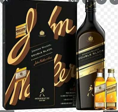 Johnnie Walker Double Black Blended Scotch Whisky 40 1l Limited