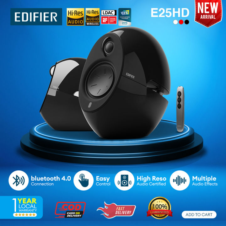 Edifier e25HD Luna HD Bluetooth Wireless Optical TV Speakers | Lazada PH
