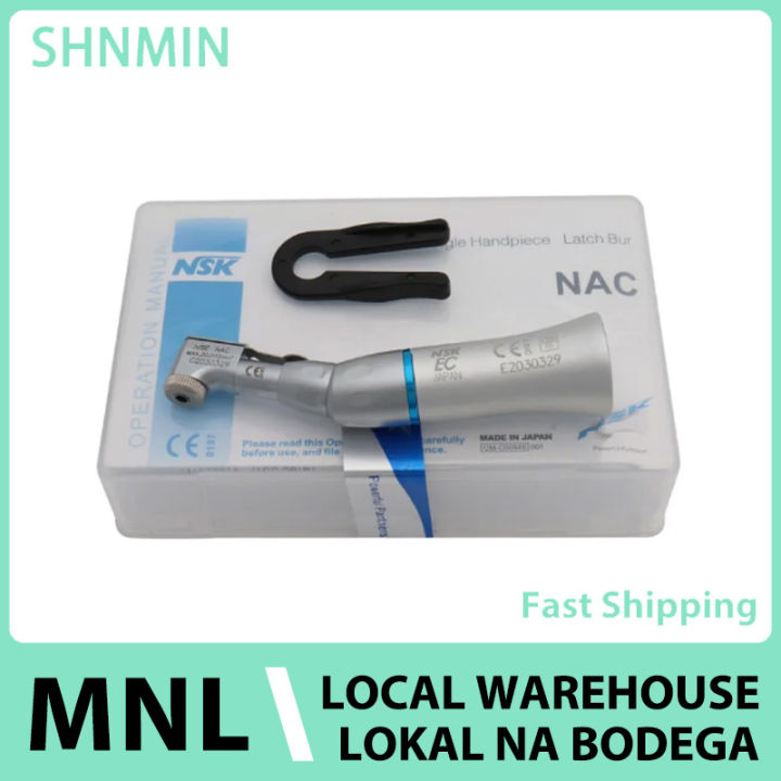 Push Button Contra Angle NSK E-type Slow Low Speed Dental NSK Contra ...