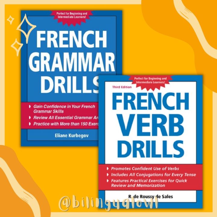 French Grammar and Verb Drills (3rd Edition) | Lazada PH