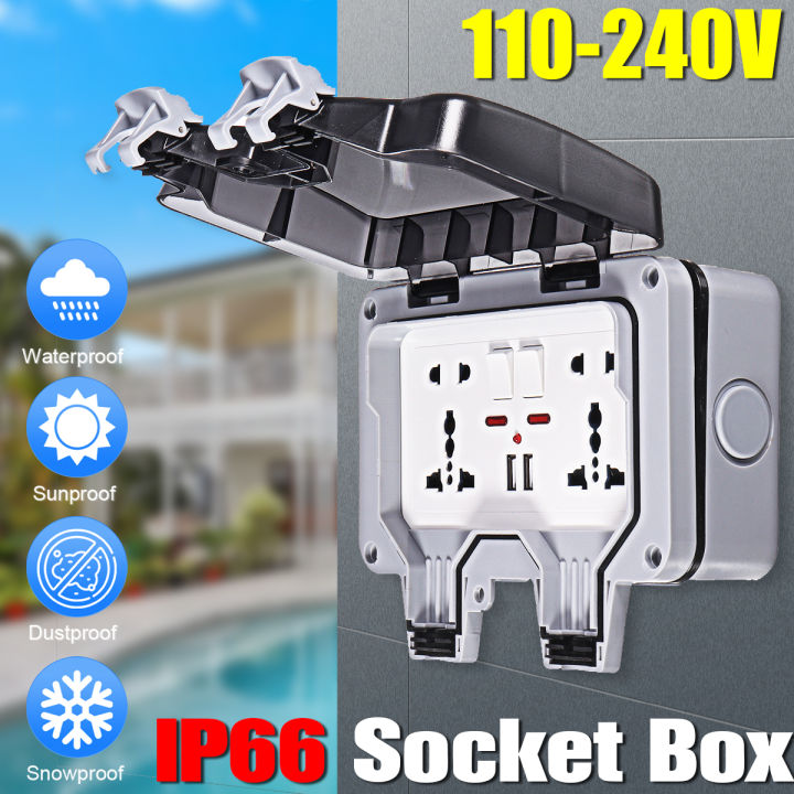 🔥Original + 24 hours delivery Outdoor Waterproof SocketIP66 waterproof ...