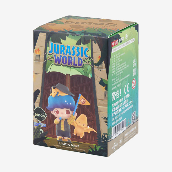Pop Mart Dimoo Jurassic World Series Blind Box | Lazada