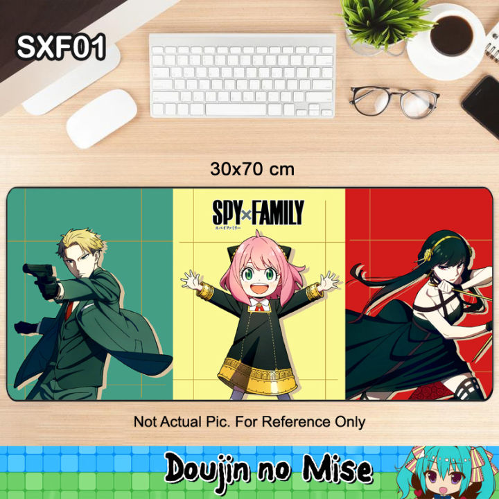 Spy X Family Long Gaming Extended Mouse Pad Anime 30 x 70 cm Anya Yor ...