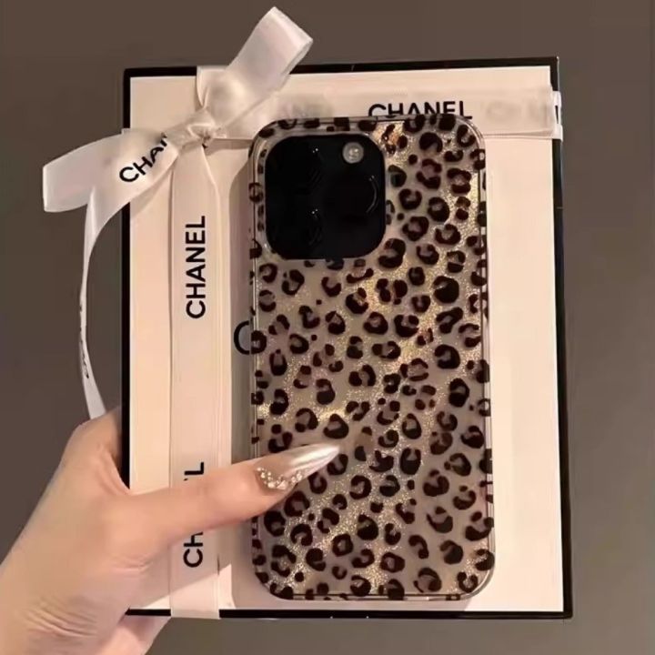 Luxury Leopard Pattern Phone Case for IPhone 11 Case 14 15 13 12 15 16 Pro Max Cellphone Bumper ...