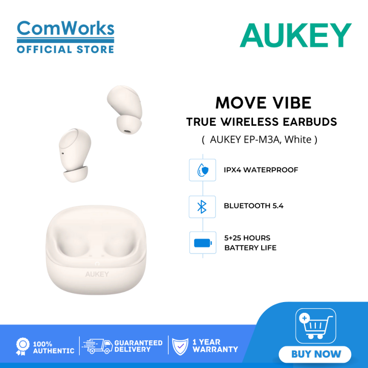 ComWorks Official Store Aukey EP-M3A True Wireless Earbuds Bluetooth ...