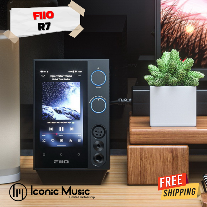 FiiO R7 เครื่องเล่นเพลงสตรีมมิ่งตั้งโต๊ะ DAP+DAC+AMP ครบจบในตัว รองรับ ...