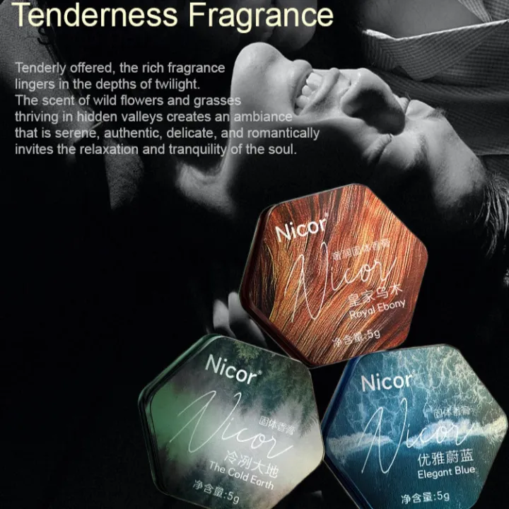 Solid Perfume For Man Portable Long Lasting Fragrance Solid Ointment ...