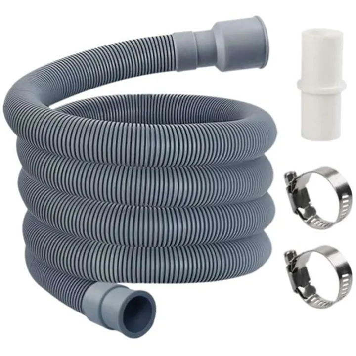 Automatic Drum Washing Machine Drain Pipe Drain Hose Fittings, 4 Meter ...