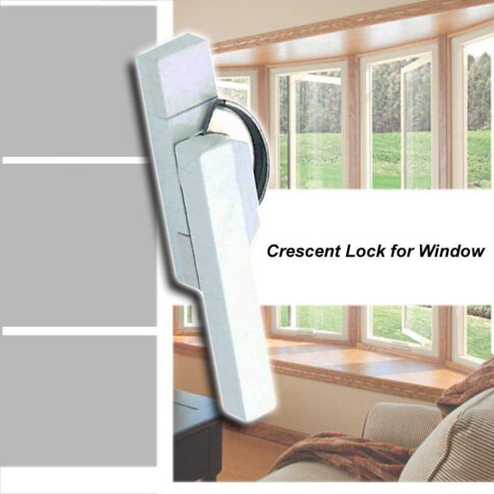 Sliding Handle Crescent Lock Half Moon Lock for Window without key ...