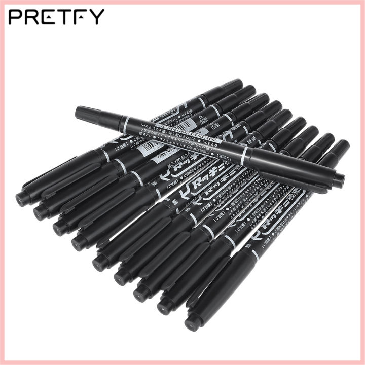Pretfy 10Pcs Double-headed Tattoo Skin Marker Pen Tattooing Piercing ...