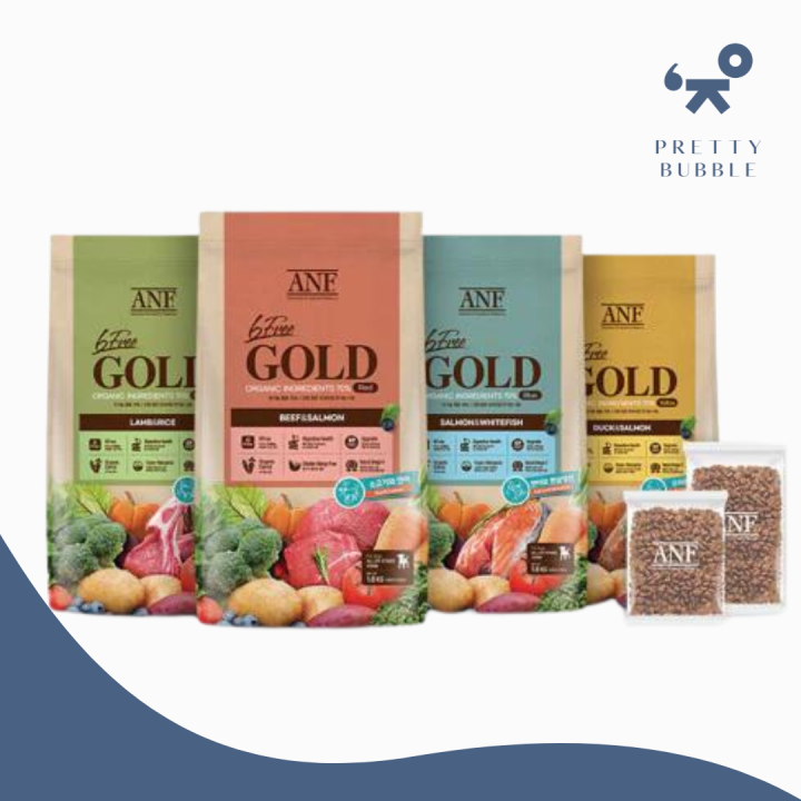 ANF 6 Free GOLD Organic for Dogs [Dog Food] - Pretty Bubble Boutique ...