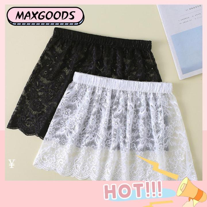 1 x Layering Fake Top Women Eyelash Floral Lace Shirt Extender ...