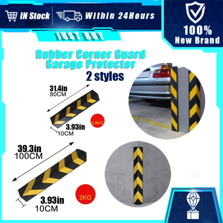 Heavy Duty Parking Rubber corner protector Reflectorized Corner Guard ...