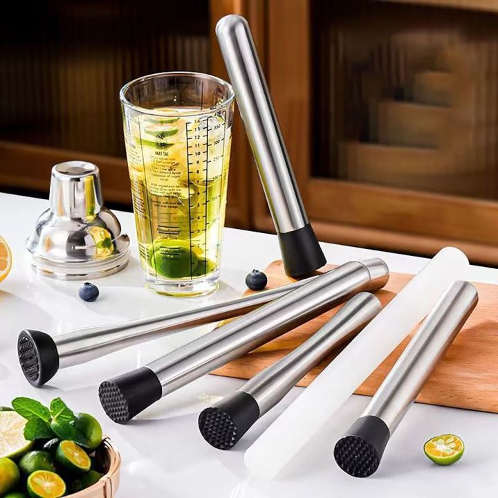 SZXBOGS Stainless Steel Ice tail Crushed Mash Juice Stick Bar Tool Ice ...